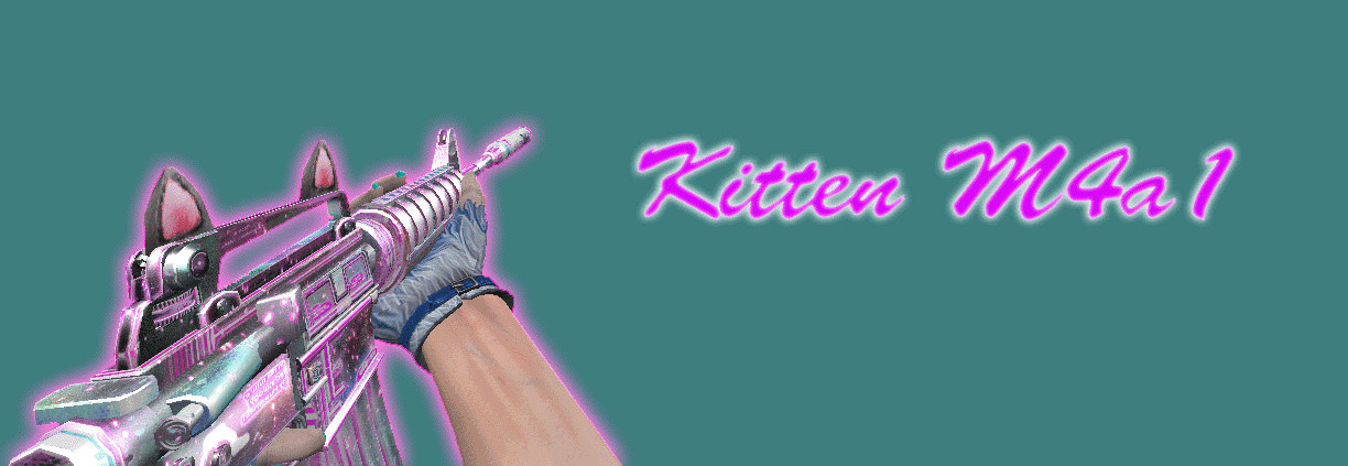 [CSO] Kitten Girl M4a1 Mod for Counter-Strike 1.6 | CS1.6 Mods