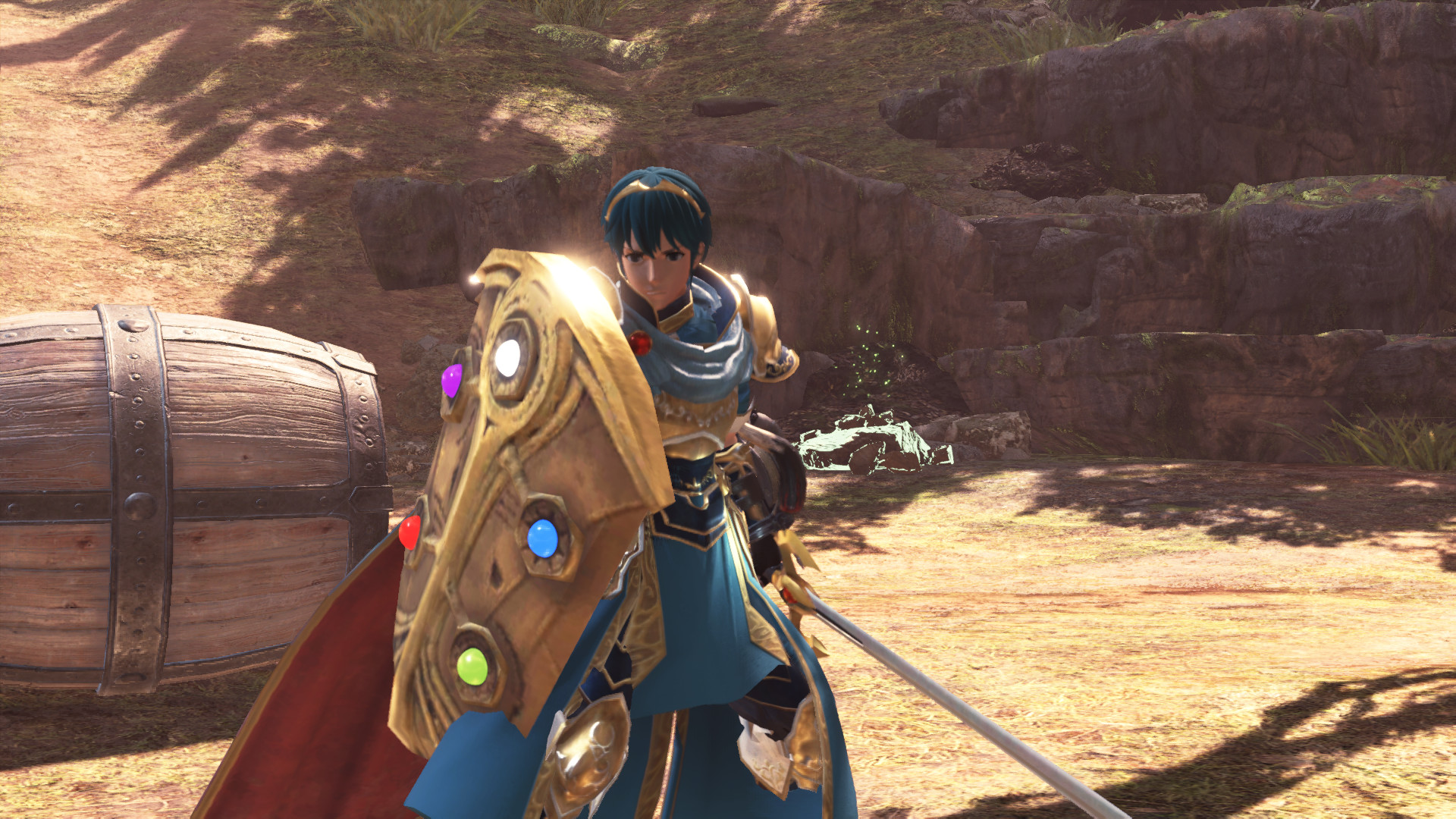 Marth from Fire Emblem Warriors [Monster Hunter: World] [Mods]