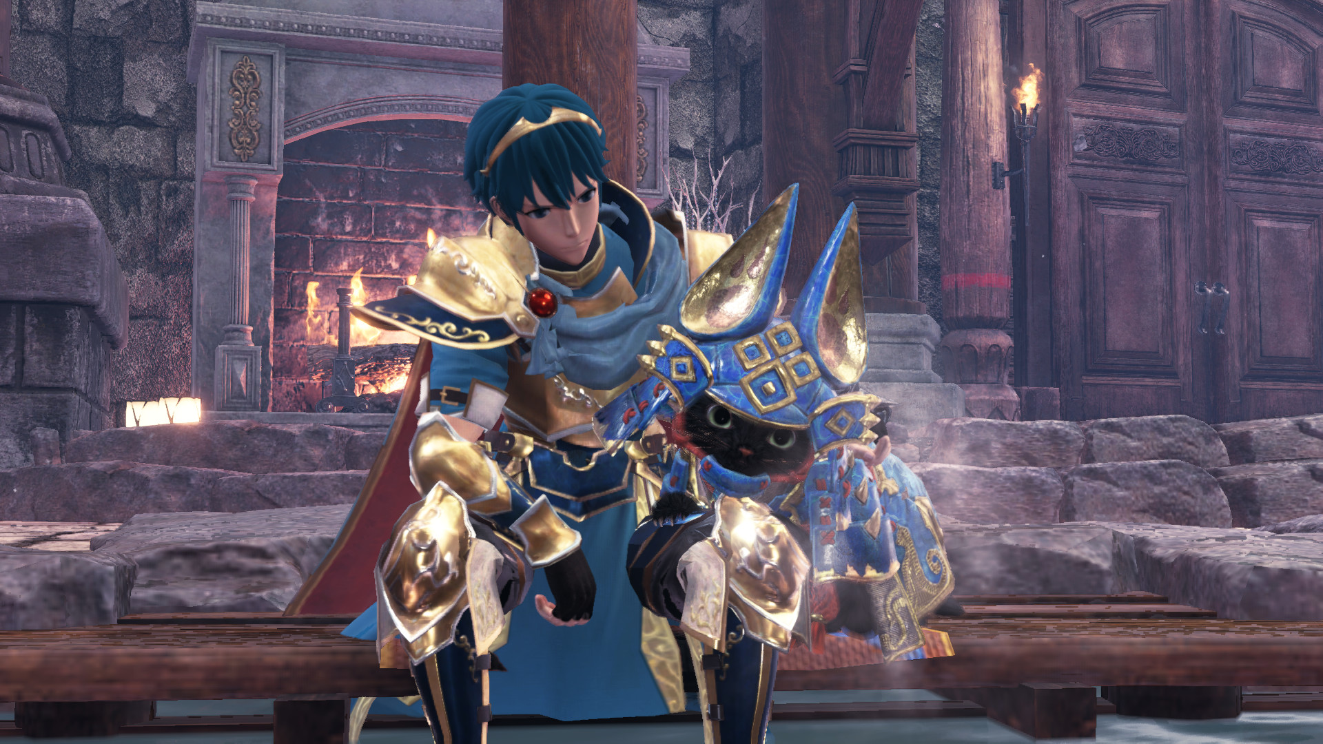 Marth from Fire Emblem Warriors [Monster Hunter: World] [Mods]