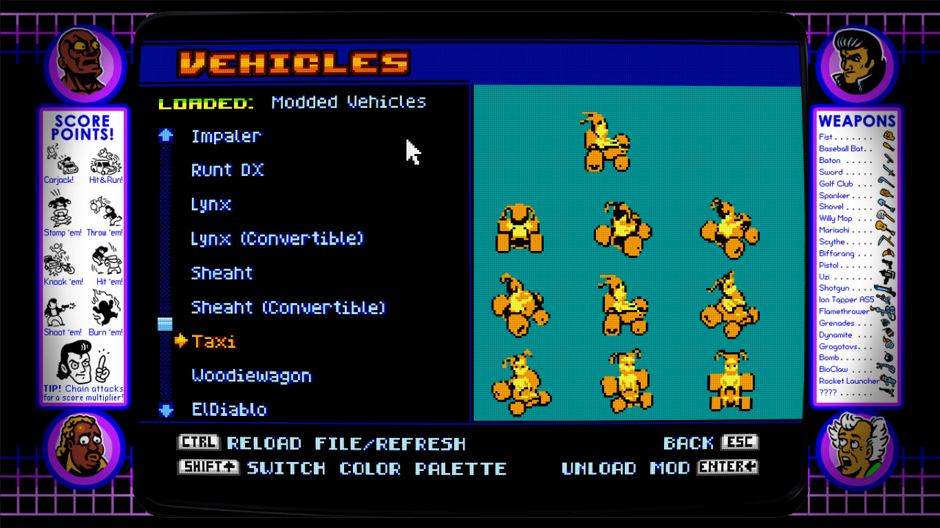 Nicktoons Racing Gameboy Color Eliza Kart [Retro City Rampage] [Mods]