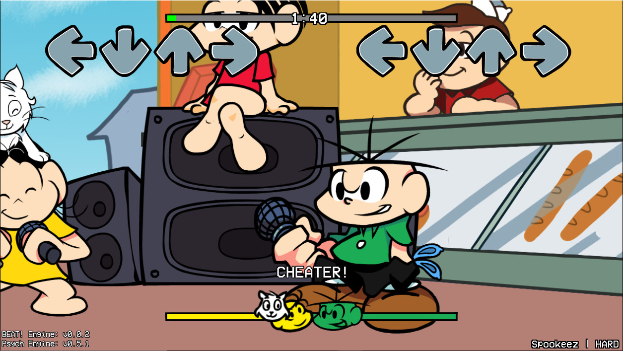 FNF - Turma da Mônica Mod (BEAT! Engine Port) Mod for Friday Night ...