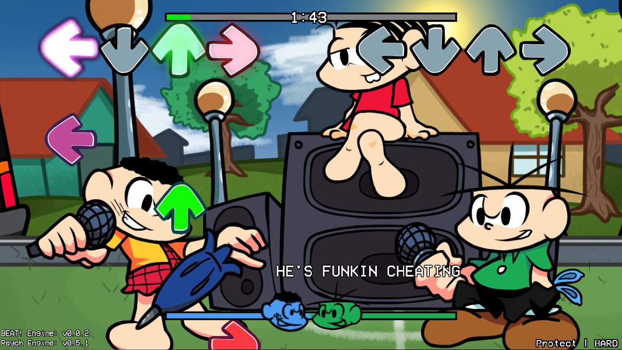 FNF - Turma da Mônica Mod (BEAT! Engine Port) Mod for Friday Night ...