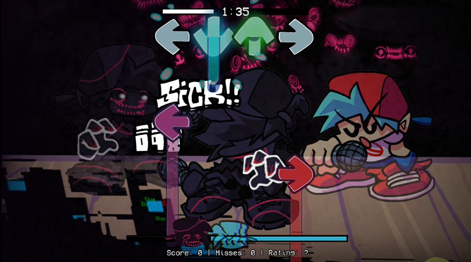 FNF Blueballed, but FNF Corruption Mod for Friday Night Funkin' | FNF Mods