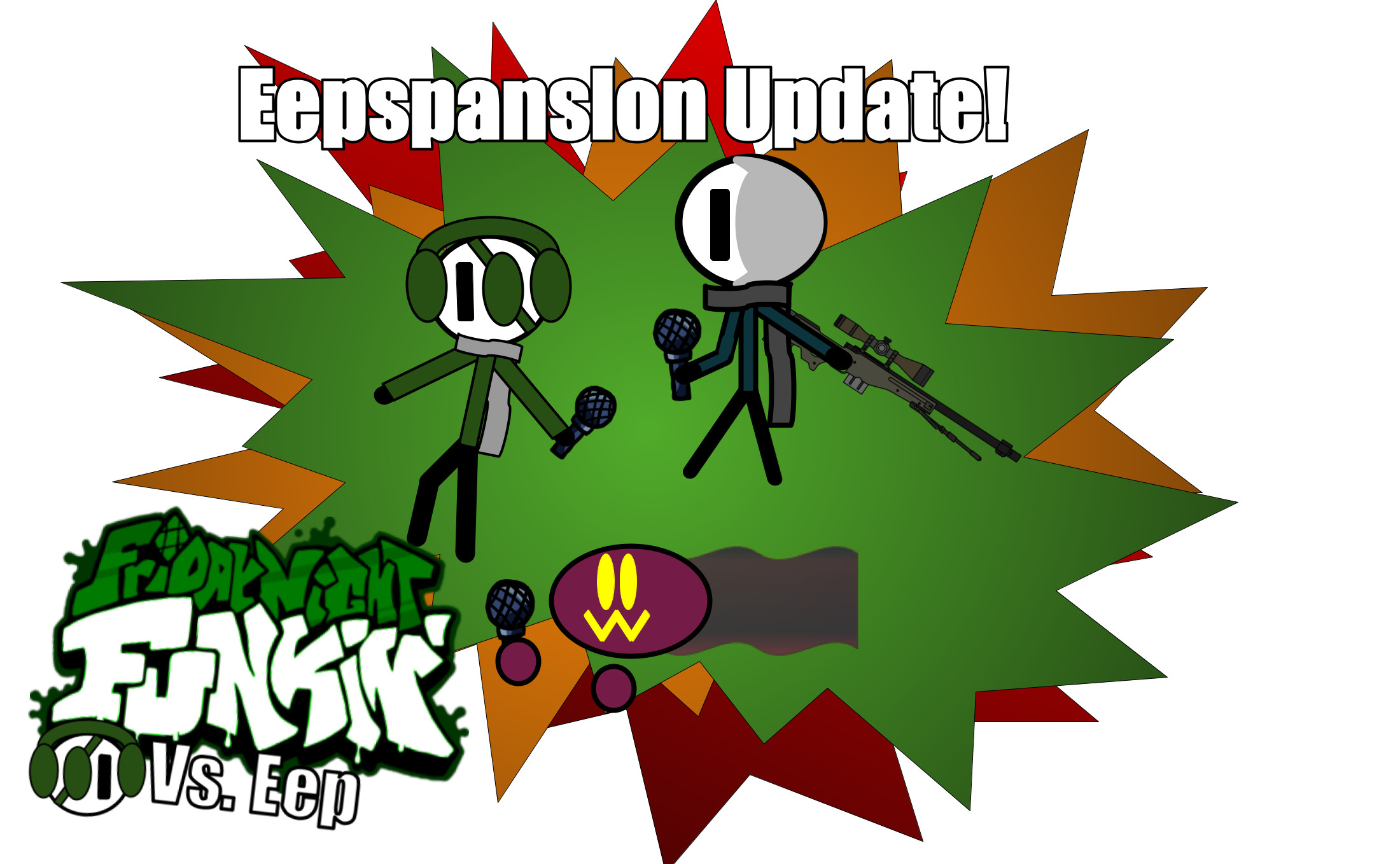 Vs. Eep FNF Mod [Unfinished V3 Update] [Friday Night Funkin'] [Mods]