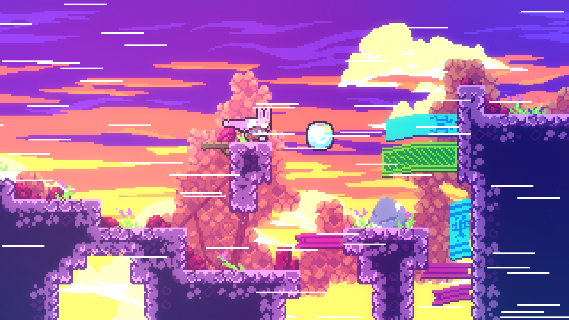 LittleV's Rainbow Texture Pack Mod for Celeste | Celeste Mods