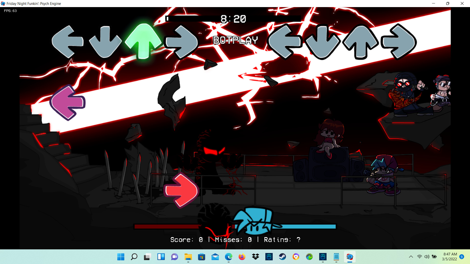 auditor gateway to hell phych engine port Mod for Friday Night Funkin ...