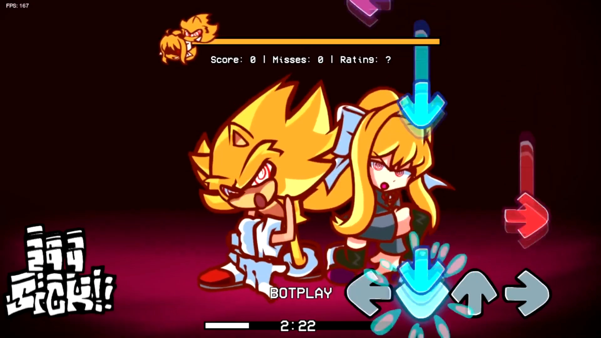 Phantasm (Chaos Nightmare) Dual Mix Mod for Friday Night Funkin' | FNF Mods