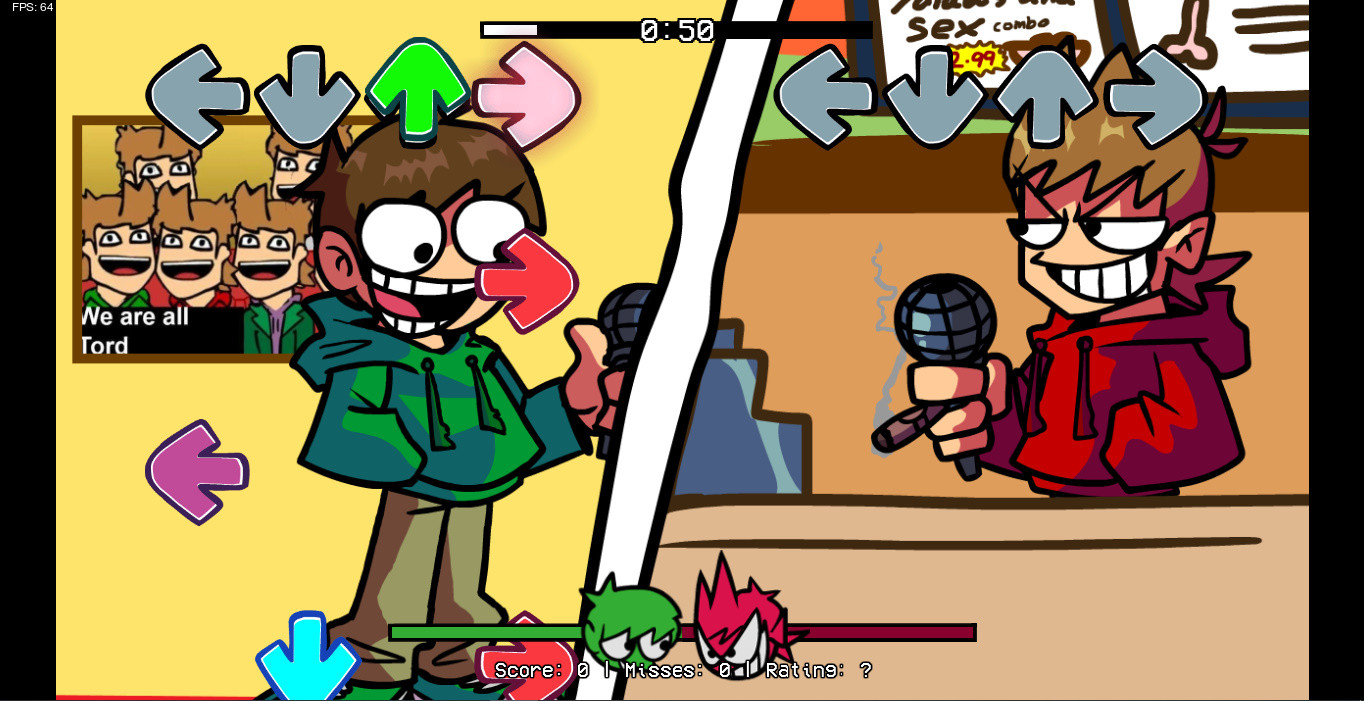 Edd and Tord sing Hungry Mod for Friday Night Funkin' | FNF Mods