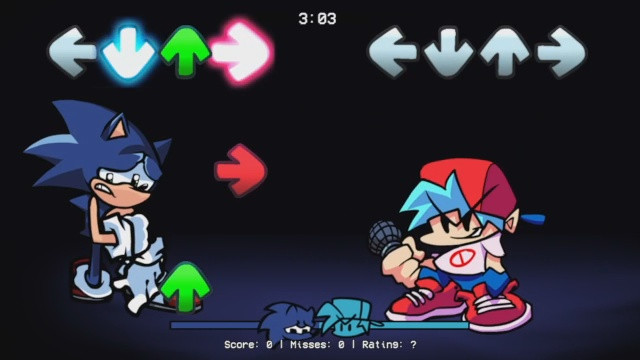 Phantasm but BF helps Sonic Mod for Friday Night Funkin' | FNF Mods
