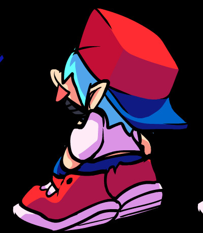 Boyfriend Back Perspective [Friday Night Funkin'] [Mods]