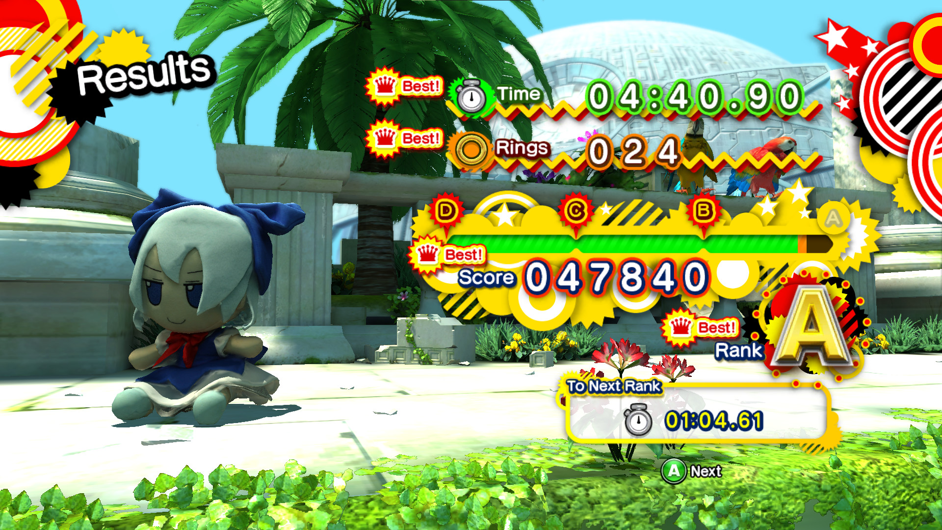 Cirno Fumo as Classic Sonic Mod for Sonic Generations (2011) | Gens Mods
