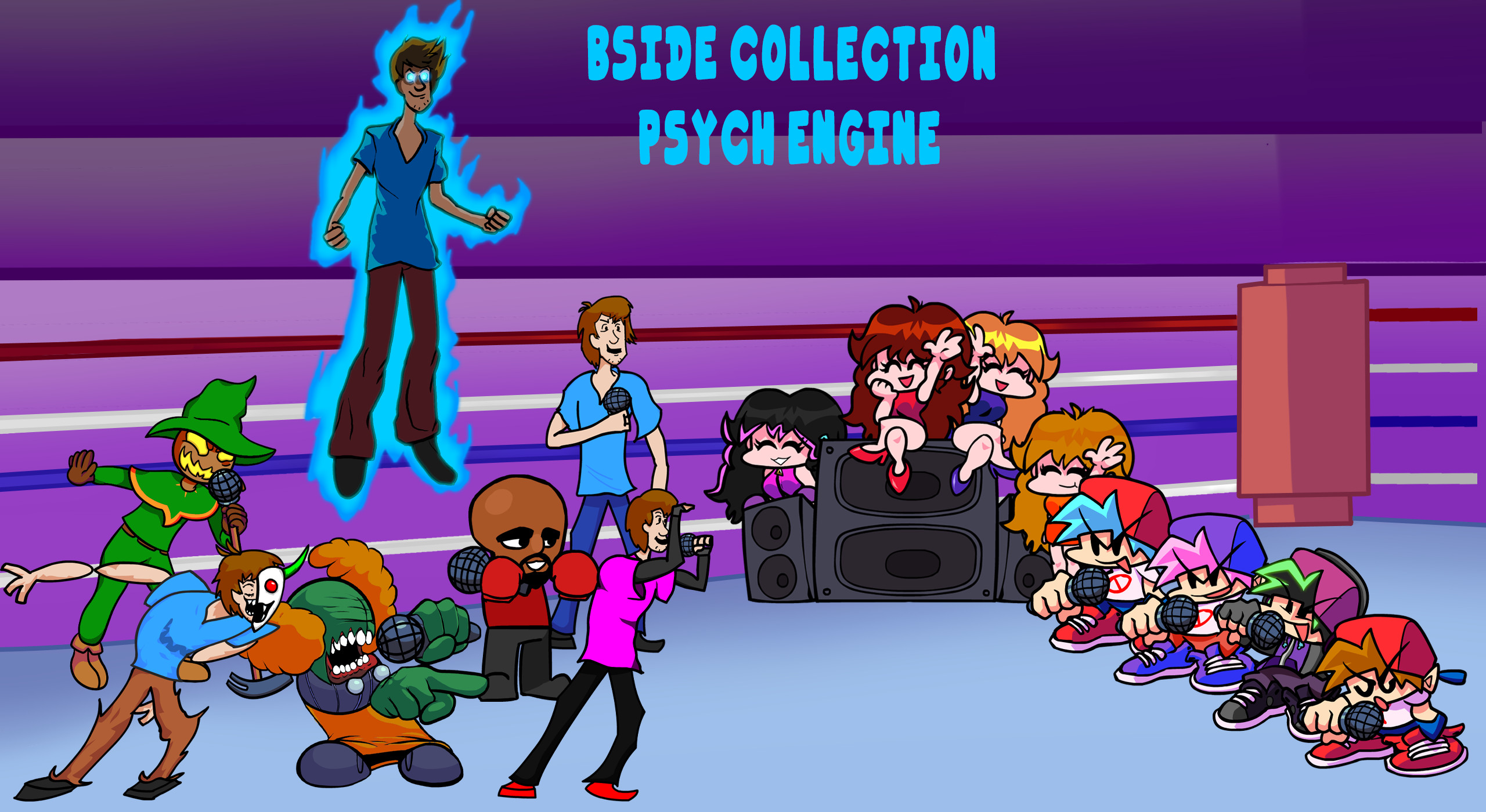 B-Sides Collection ON PSYCH ENGINE Mod for Friday Night Funkin' | FNF Mods