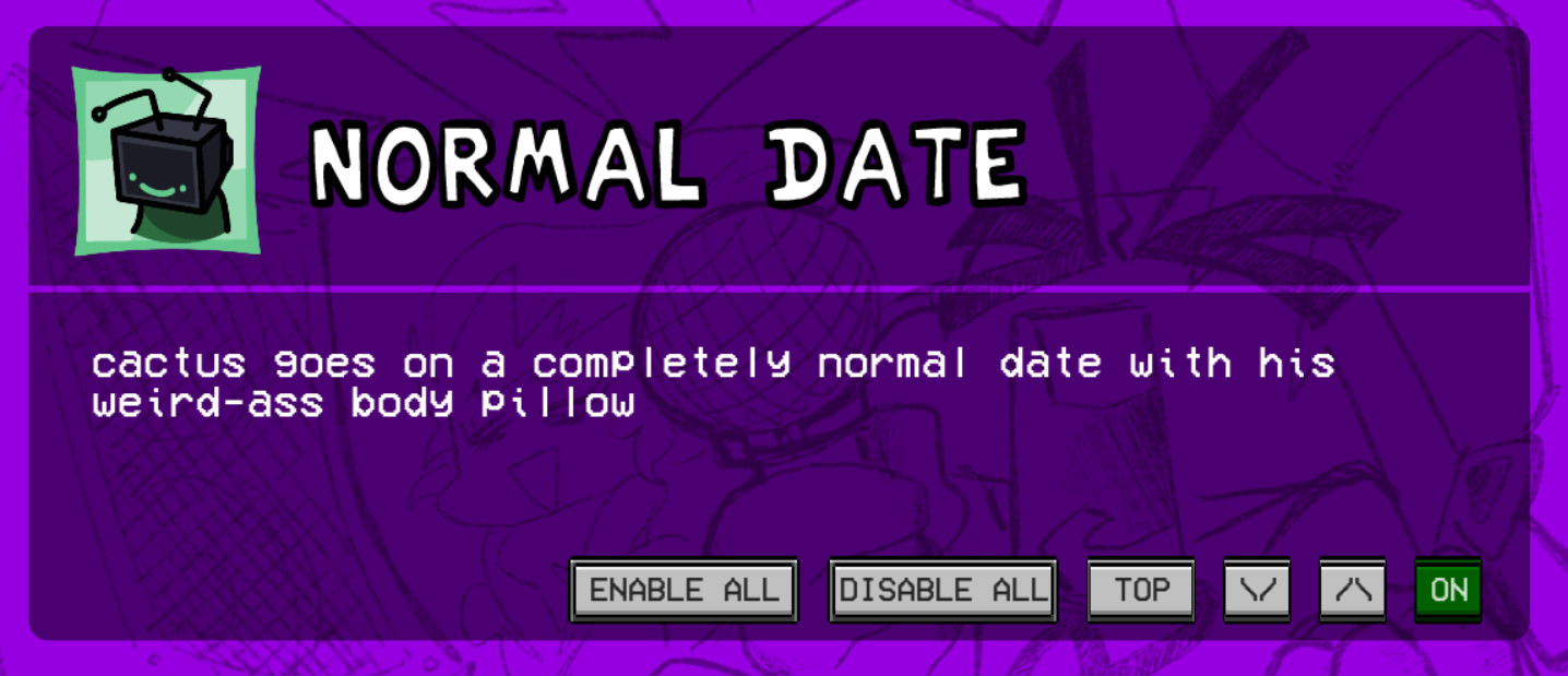 Cactus's Normal Date [Friday Night Funkin'] [Mods]