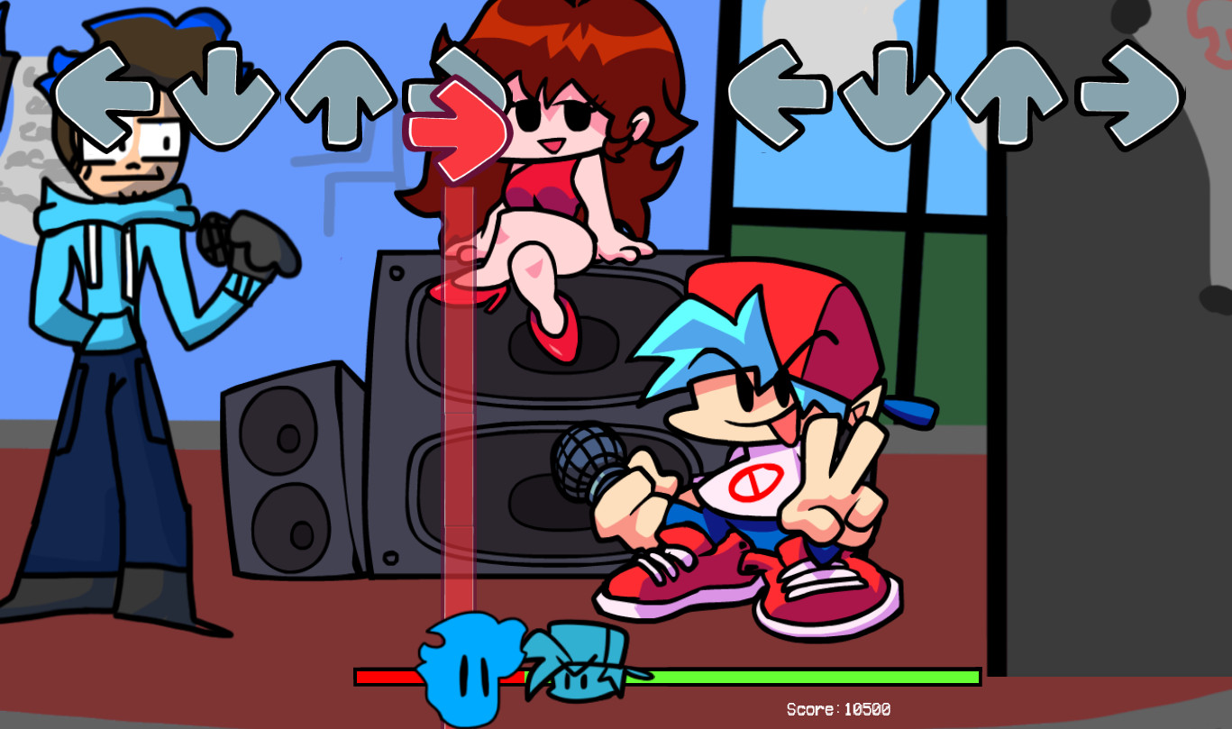 Friday Night Funkin Vs GD Mod for Friday Night Funkin' | FNF Mods