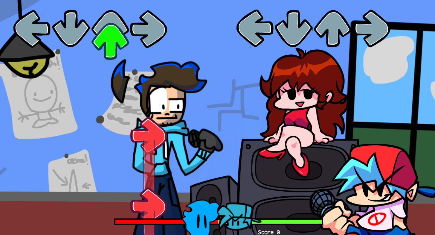 Friday Night Funkin Vs GD [Friday Night Funkin'] [Mods]