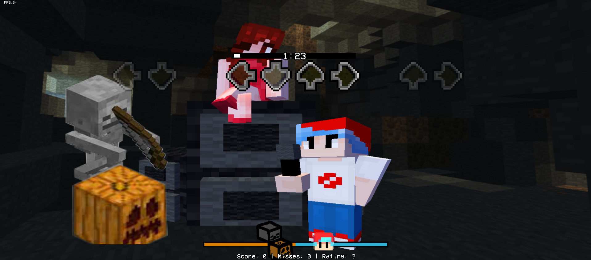 Minecraft! [Friday Night Funkin'] [Mods]