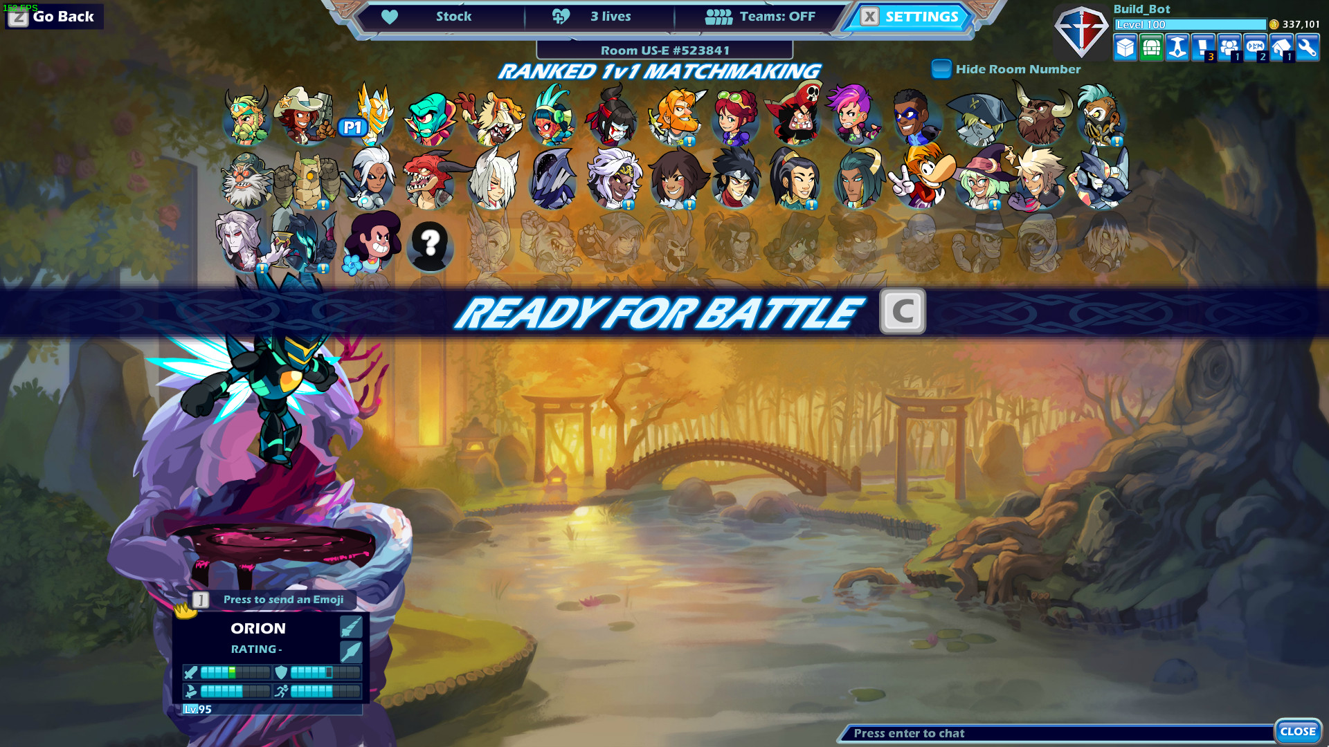 Noelo Ranked 1v1 UI Mod for Brawlhalla | BHalla Mods