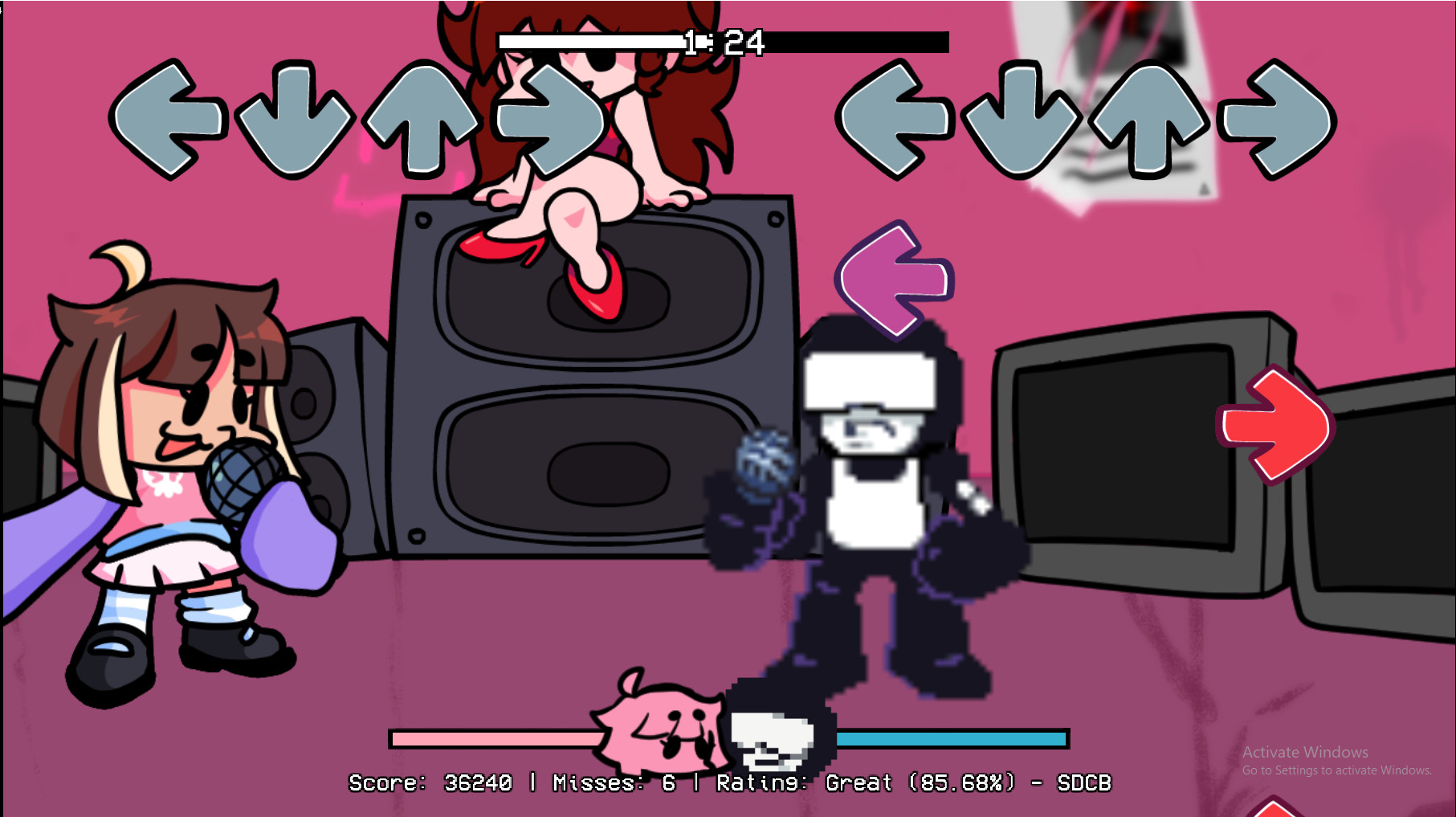 Playable Pixel Tankman for Normal FNF Mod for Friday Night Funkin ...