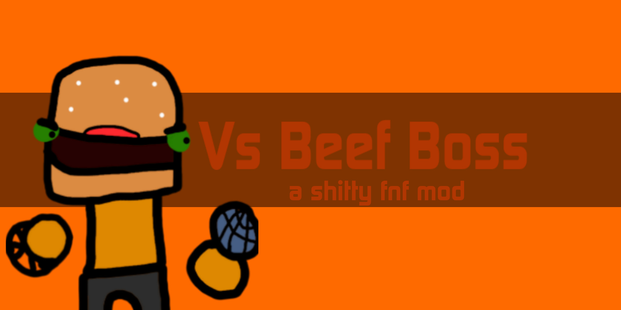 V.S. Beef Boss ( a shitty fnf mod i guess) [Friday Night Funkin'] [Mods]
