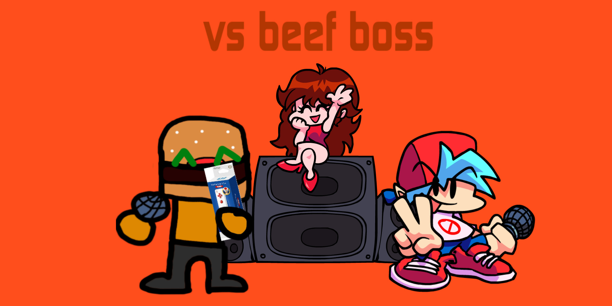 V.S. Beef Boss ( a shitty fnf mod i guess) [Friday Night Funkin'] [Mods]