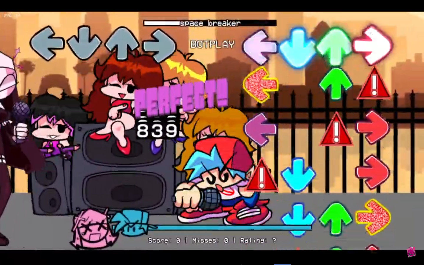 FNF Space Breaker Cover [It Actually Mod] Mod for Friday Night Funkin ...