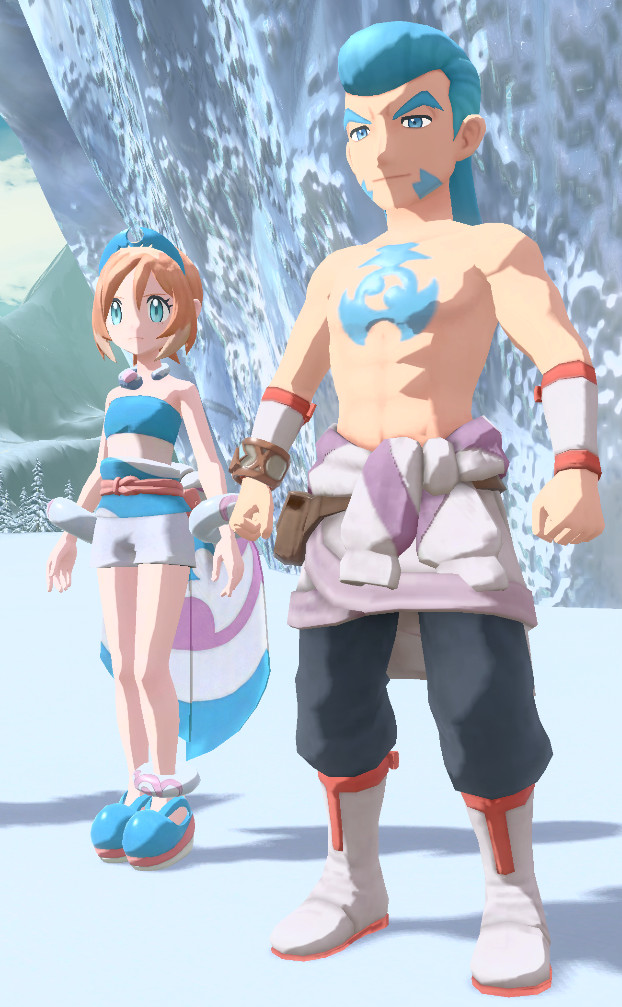 Misty/Palkia themed Irida Mod for Pokémon Legends: Arceus | PLA Mods