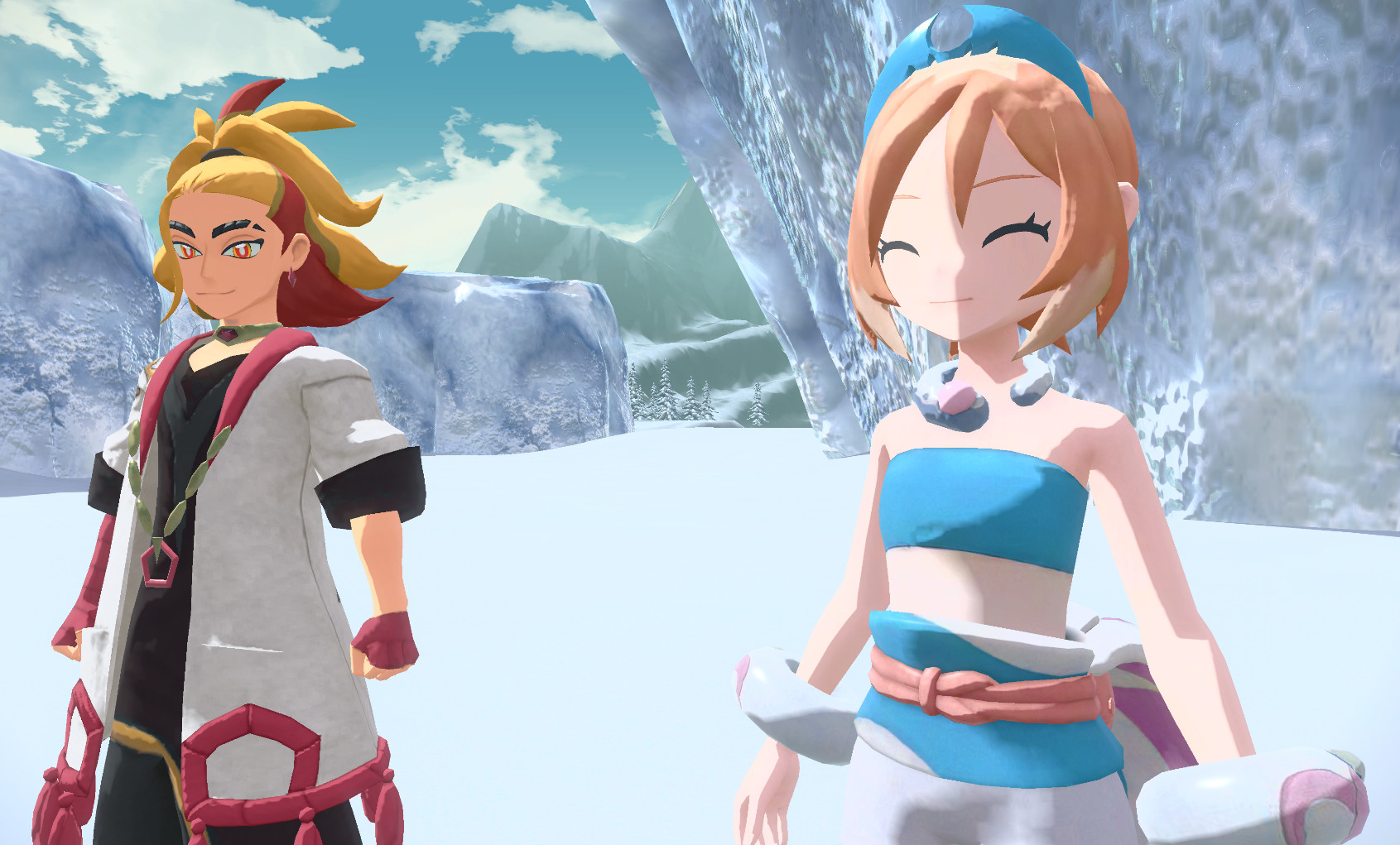 Misty/Palkia themed Irida Mod for Pokémon Legends: Arceus | PLA Mods