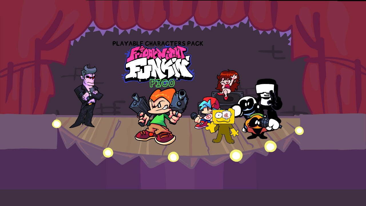 (Week 7 W.I.P) Playable Character Pack Mod for Friday Night Funkin ...