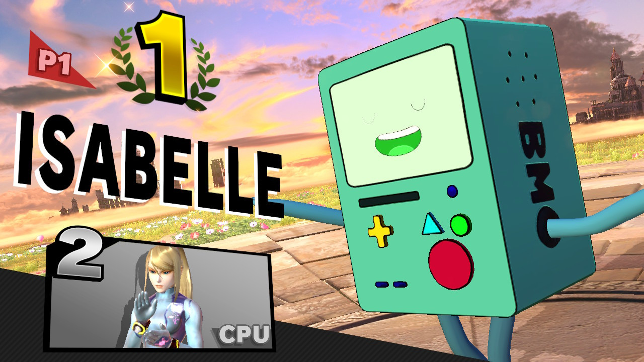 BMO from Adventure Time (Isabelle) Mod for Super Smash Bros. Ultimate ...