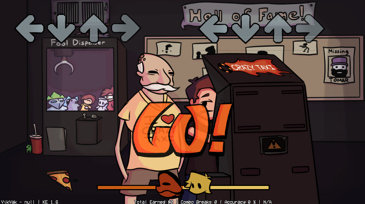 Dave's (Phantom Arcade's) Crazy Taxi Story Mod for Friday Night Funkin ...