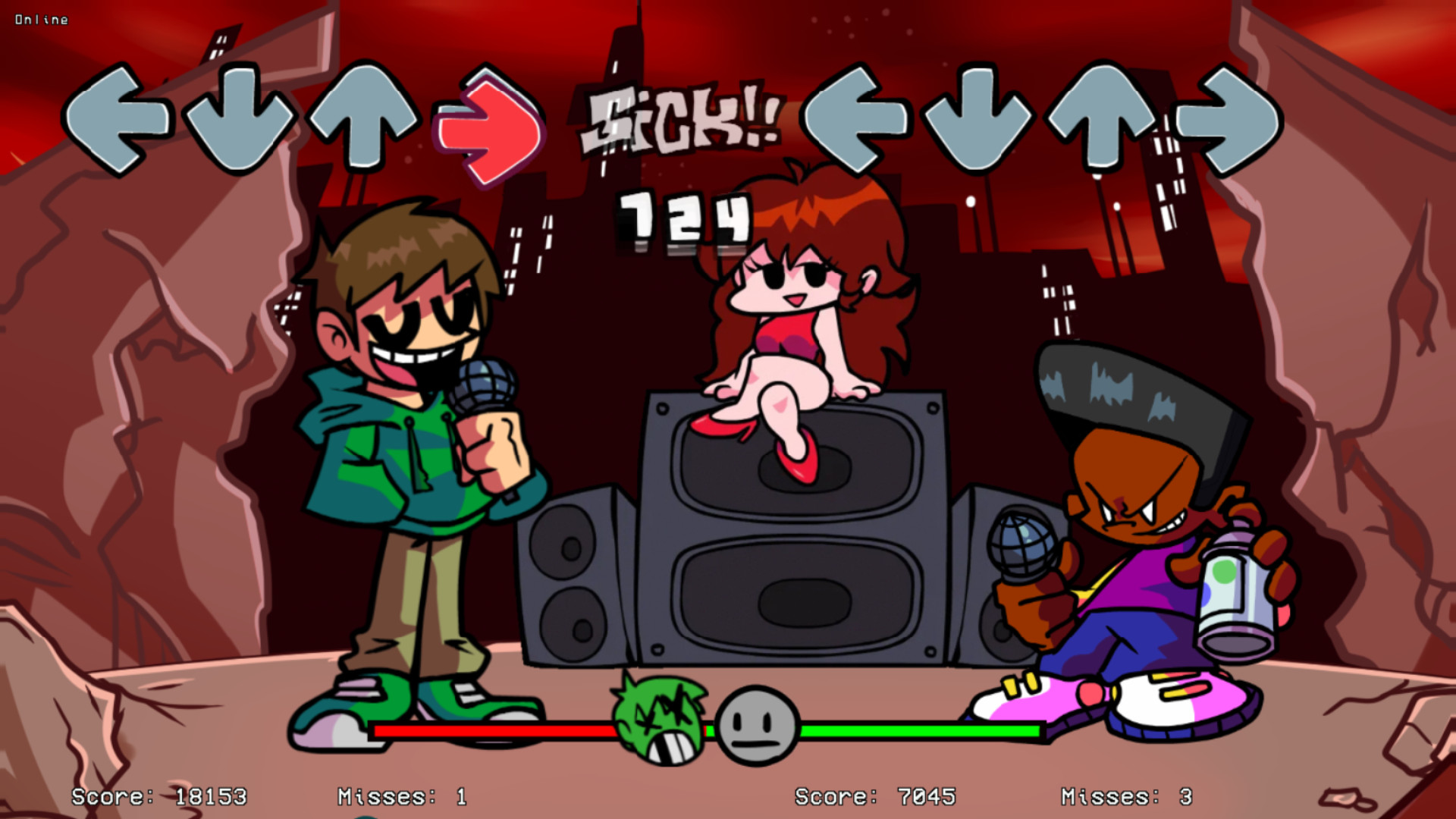 FNF Online VS. Darnell (Week 5 OG Head Edit) Mod for Friday Night ...