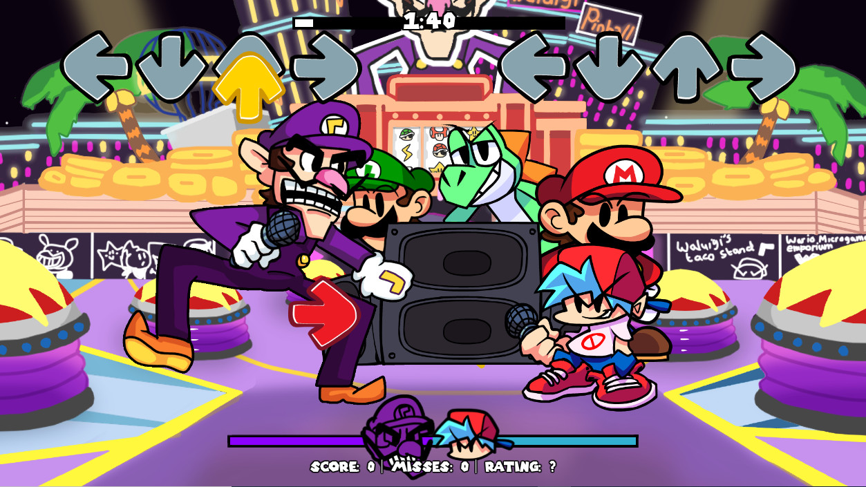 FNF: VS. Mario Ultra Rebooted [DEMO] [Friday Night Funkin'] [Mods]