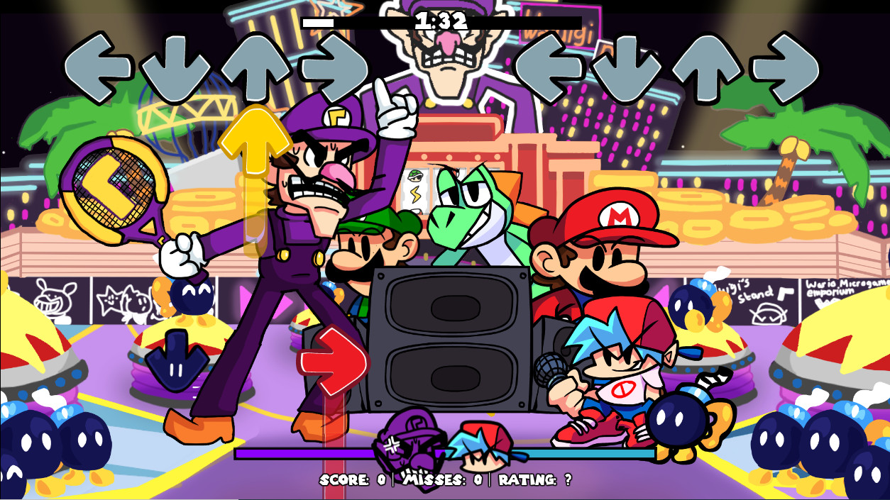 FNF: VS. Mario Ultra Rebooted [DEMO] [Friday Night Funkin'] [Mods]