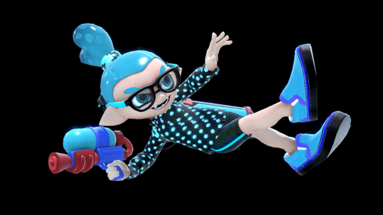 Neon Blue Inkling Mod for Super Smash Bros. Ultimate | SSBU Mods