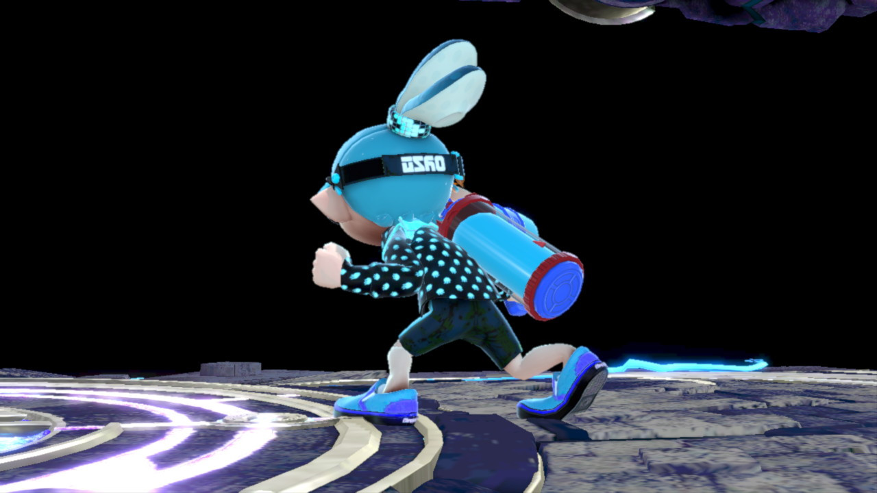 Neon Blue Inkling Mod for Super Smash Bros. Ultimate | SSBU Mods