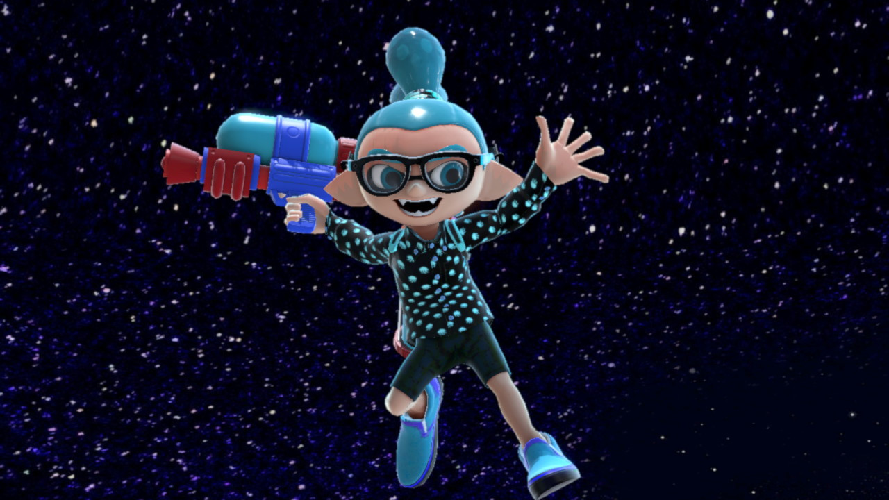Neon Blue Inkling Mod for Super Smash Bros. Ultimate | SSBU Mods