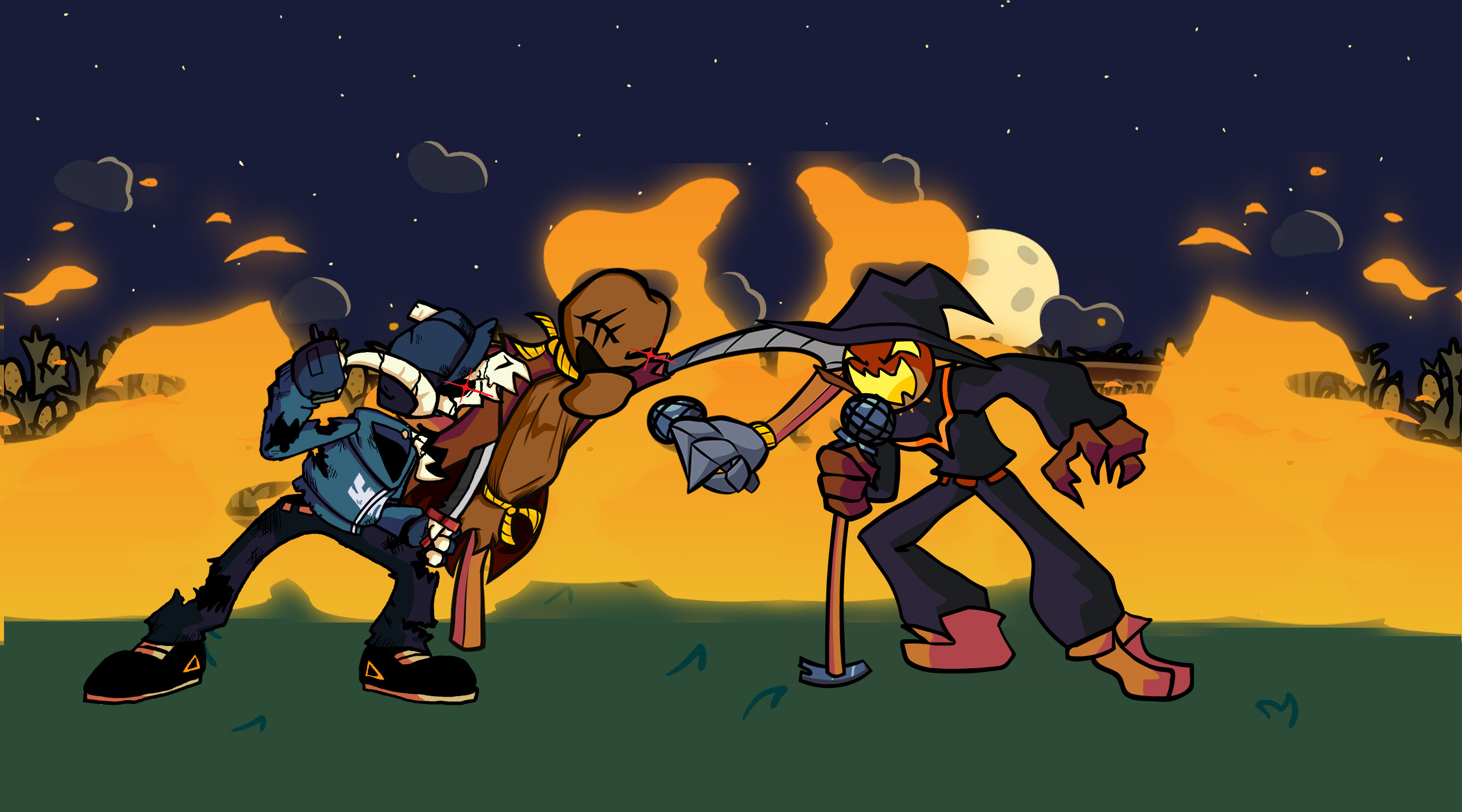 Tabi AND CableCrow VS Zardy Mod for Friday Night Funkin' | FNF Mods