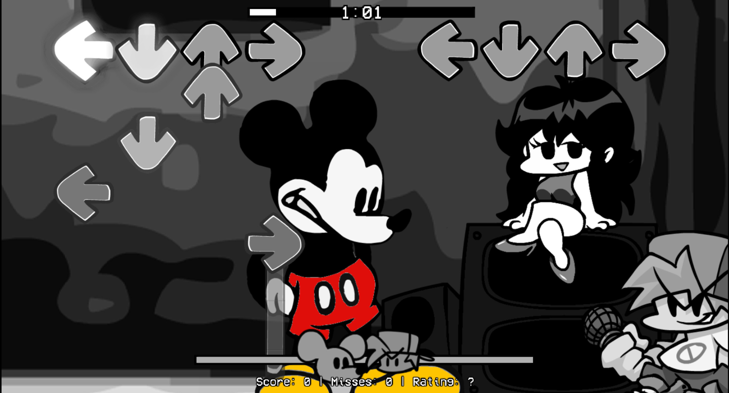 another sad mouse recolor Mod for Friday Night Funkin' | FNF Mods