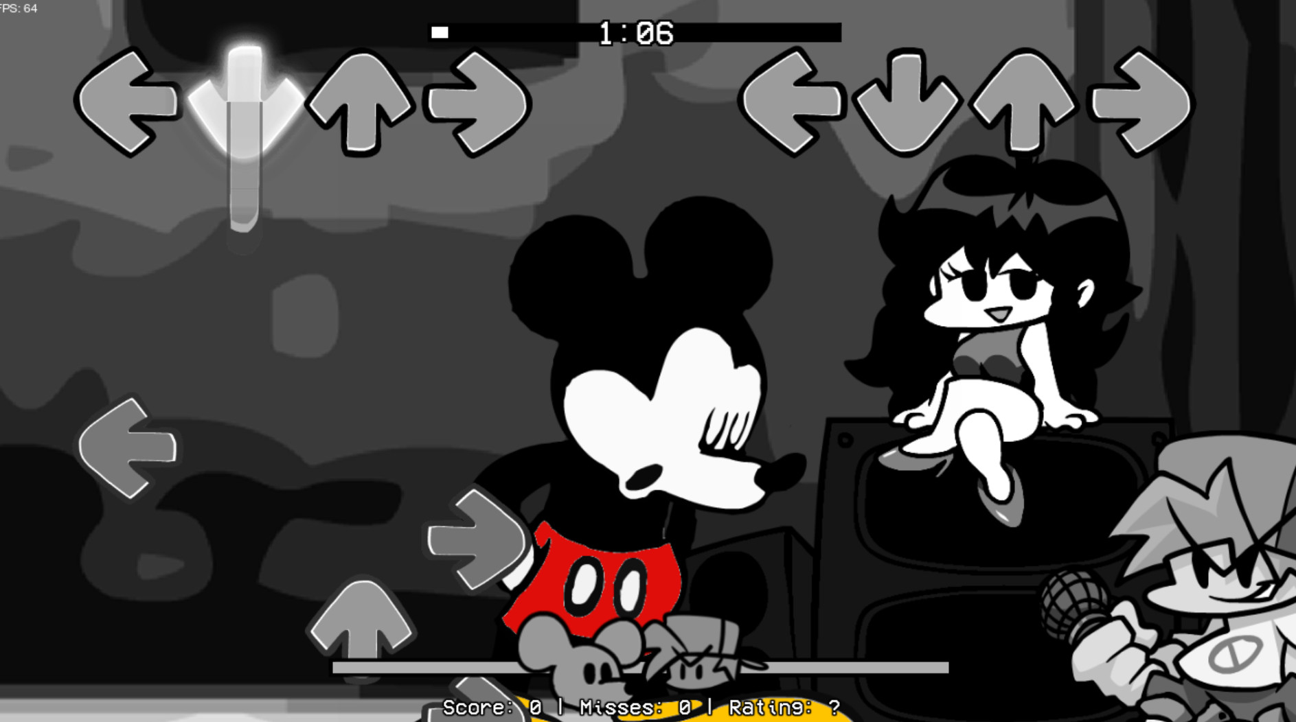 another sad mouse recolor Mod for Friday Night Funkin' | FNF Mods