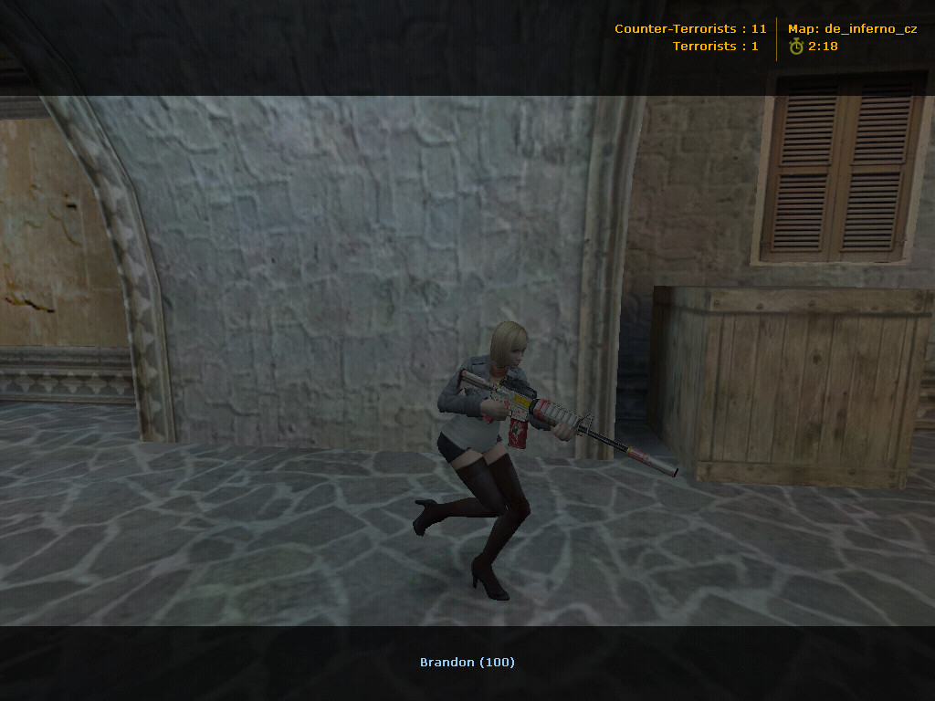 CSO Chicks Mod for Counter-Strike 1.6 | CS1.6 Mods