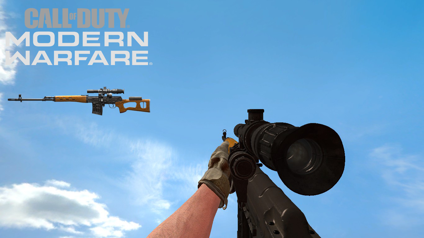 MW 2019 Dragunov (With MW 2019 Gloves) Mod for Counter-Strike: Source ...