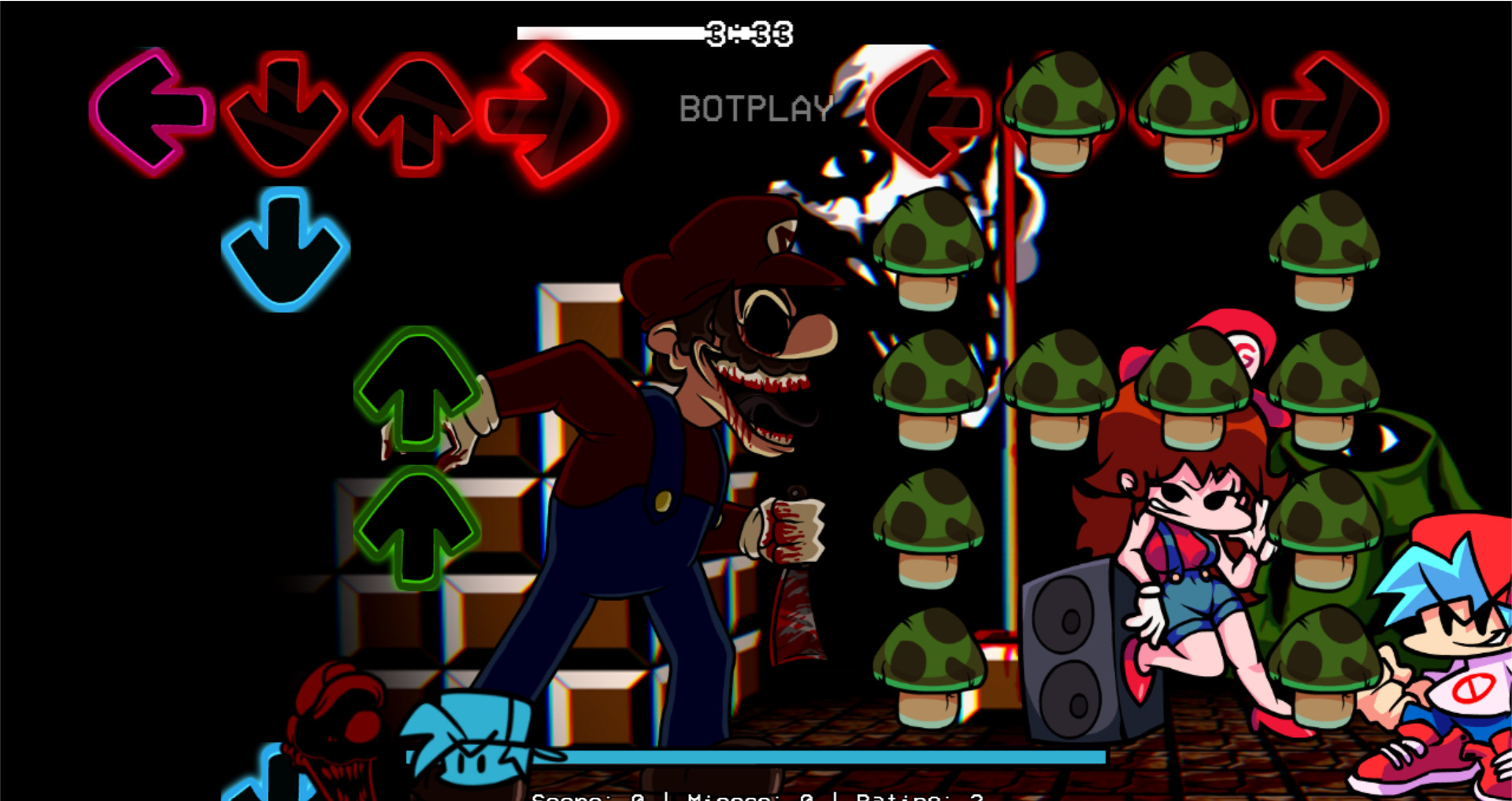 Triple Madness Mod for Friday Night Funkin' | FNF Mods