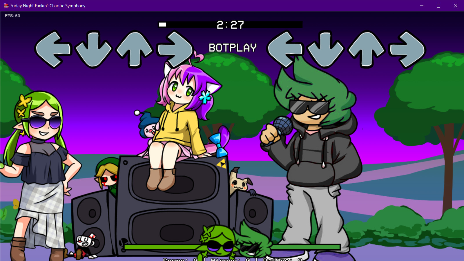 Chaotic Symphony with Sly Mod for Friday Night Funkin' | FNF Mods