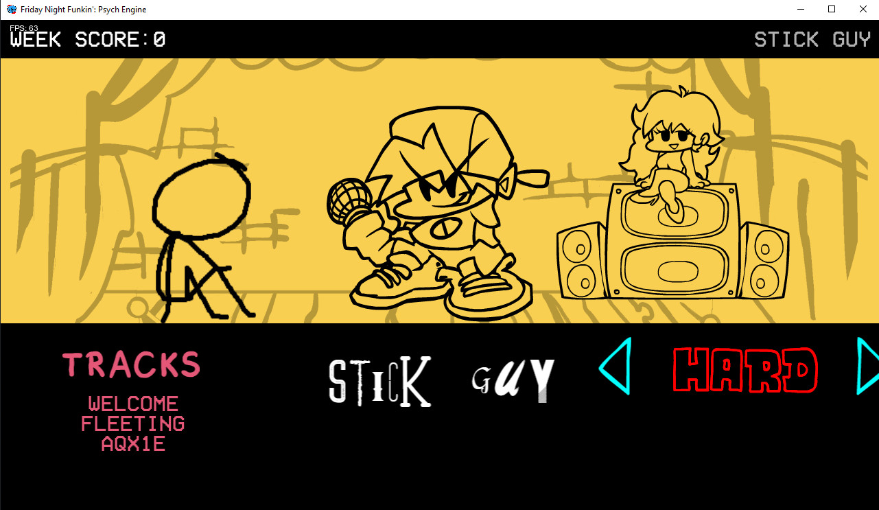 Vs. Stick Guy Mod for Friday Night Funkin' | FNF Mods