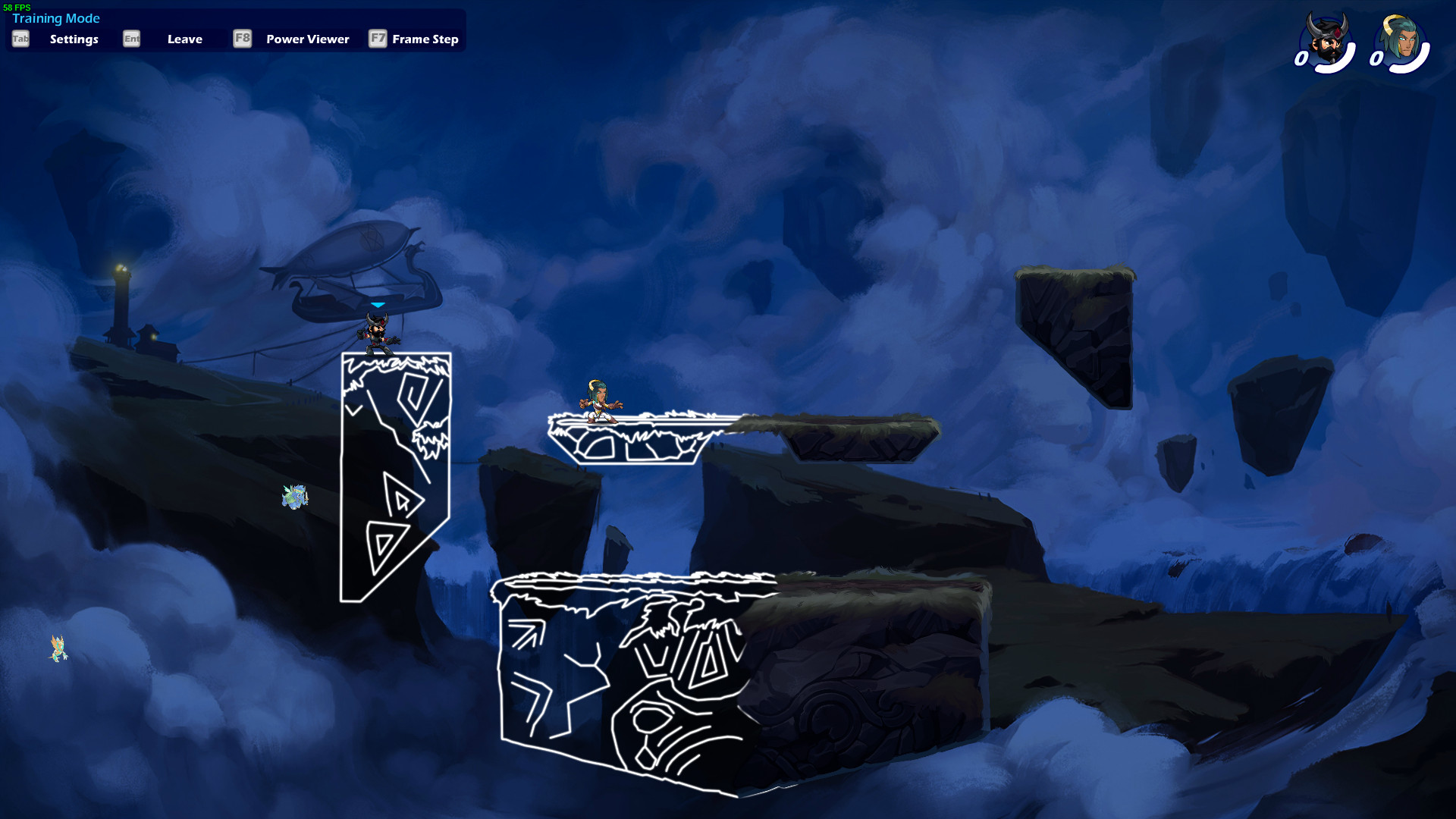 Semi Glowing Brawlhaven Mod for Brawlhalla | BHalla Mods