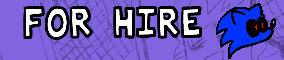 For hire but its sonic.exe Mod for Friday Night Funkin' | FNF Mods