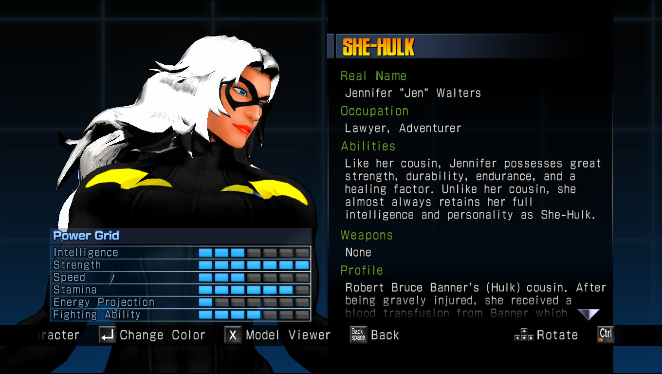 All New All Different Black Cat Mod for Ultimate Marvel vs Capcom 3 ...