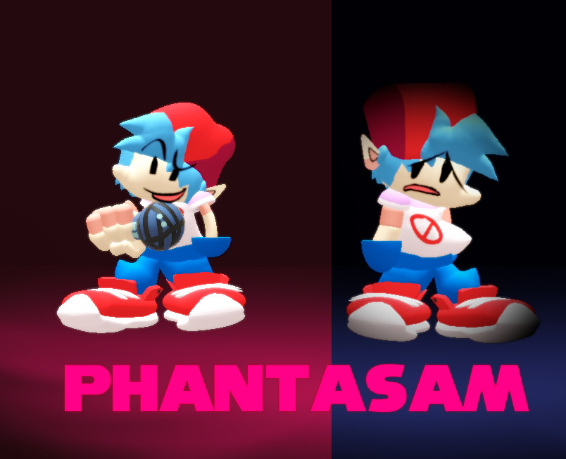 Chaos Nightmare BF and Player edition Mod for Friday Night Funkin ...