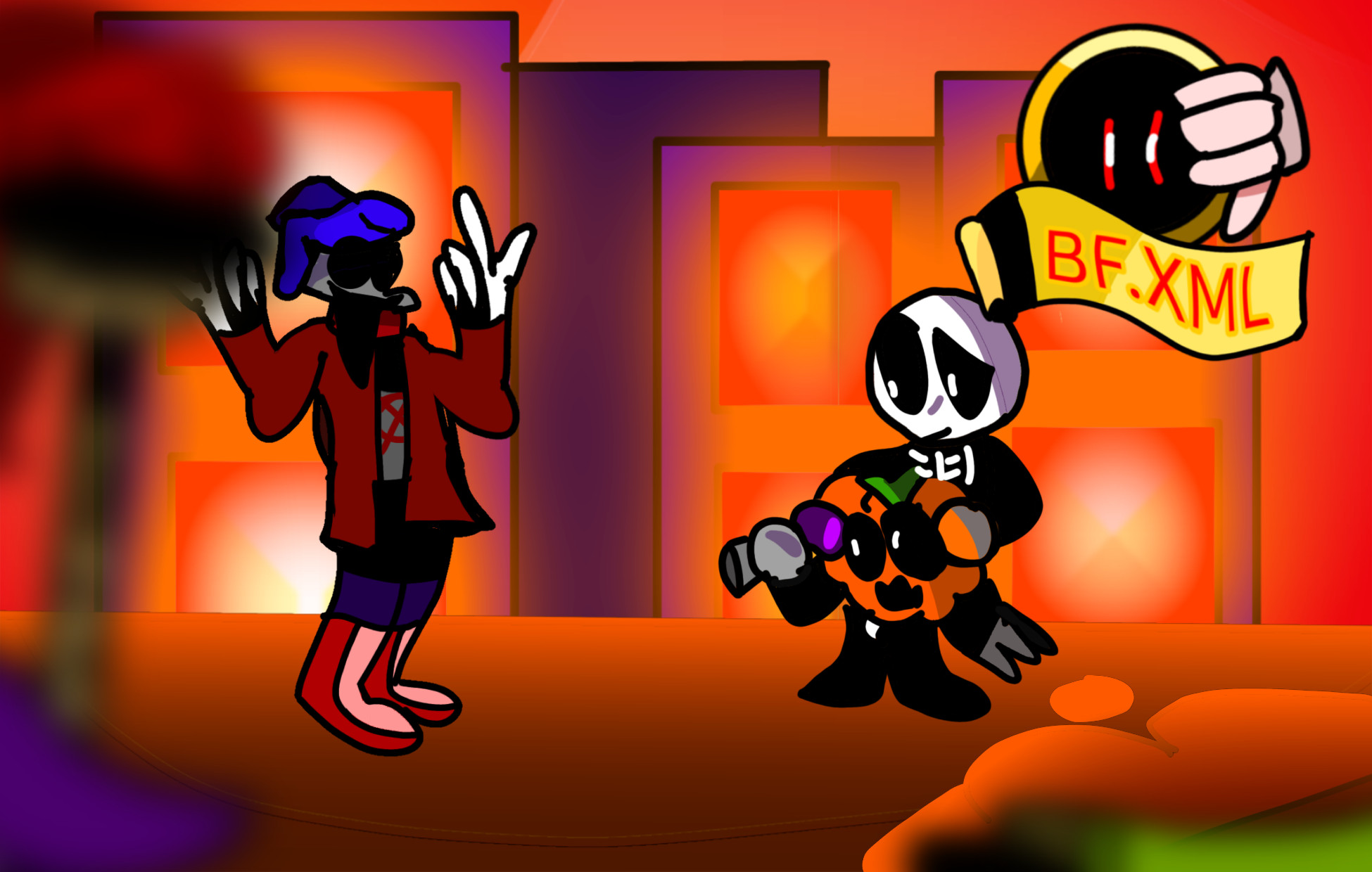 BF.XML-BOYFIREND.EXE [Friday Night Funkin'] [Mods]