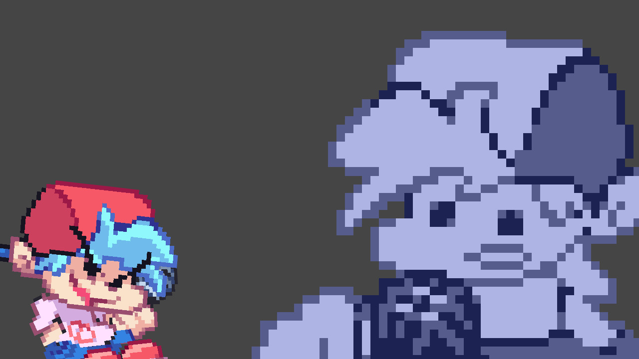 Confronting yourself Pixel BF Mod for Friday Night Funkin' | FNF Mods